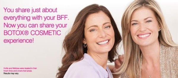 Botox Cosmetic for Friends Program - News - Skin Envy